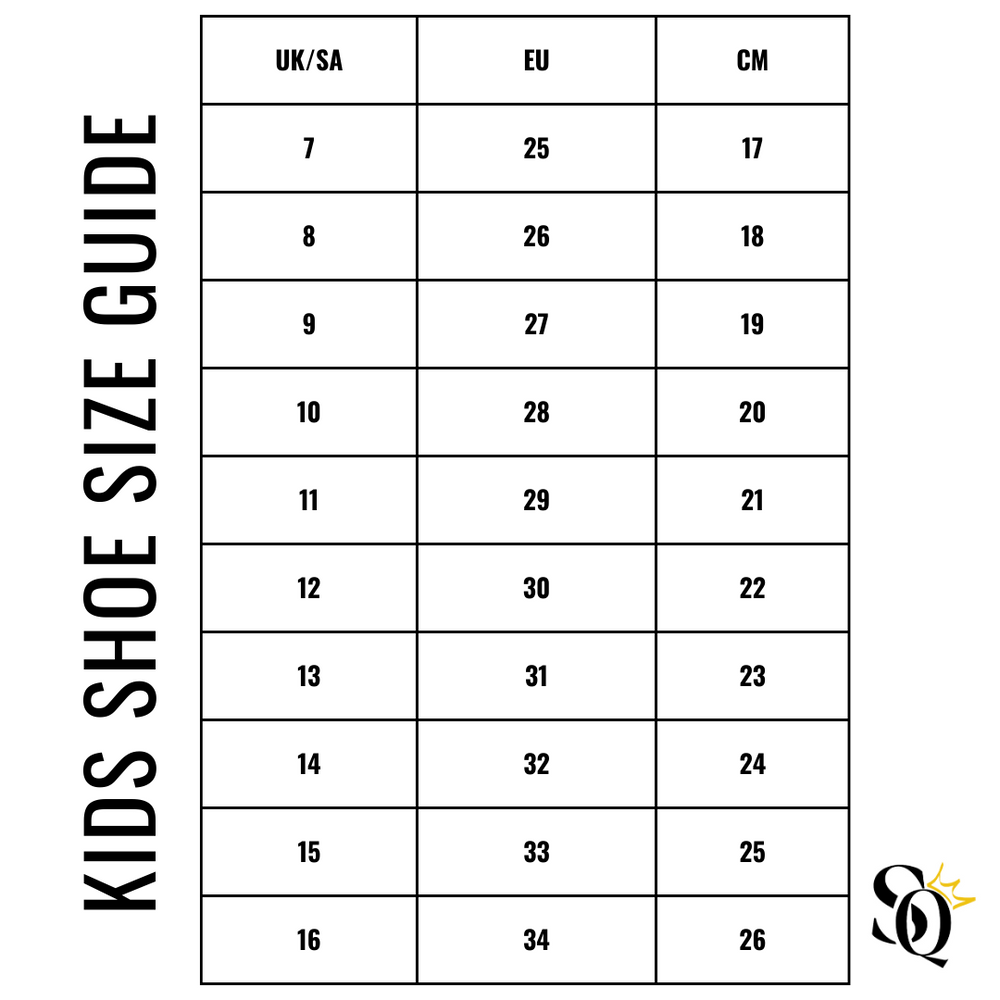 Size Guide – Shopping Queen